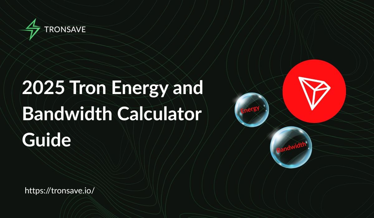 2025 Tron Energy and Bandwidth Calculator Guide - Tronsave Blog | TRON ...