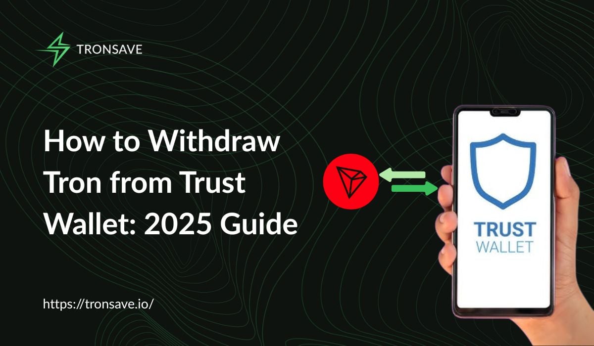 How to Withdraw Tron from Trust Wallet: 2025 Guide - Tronsave Blog ...